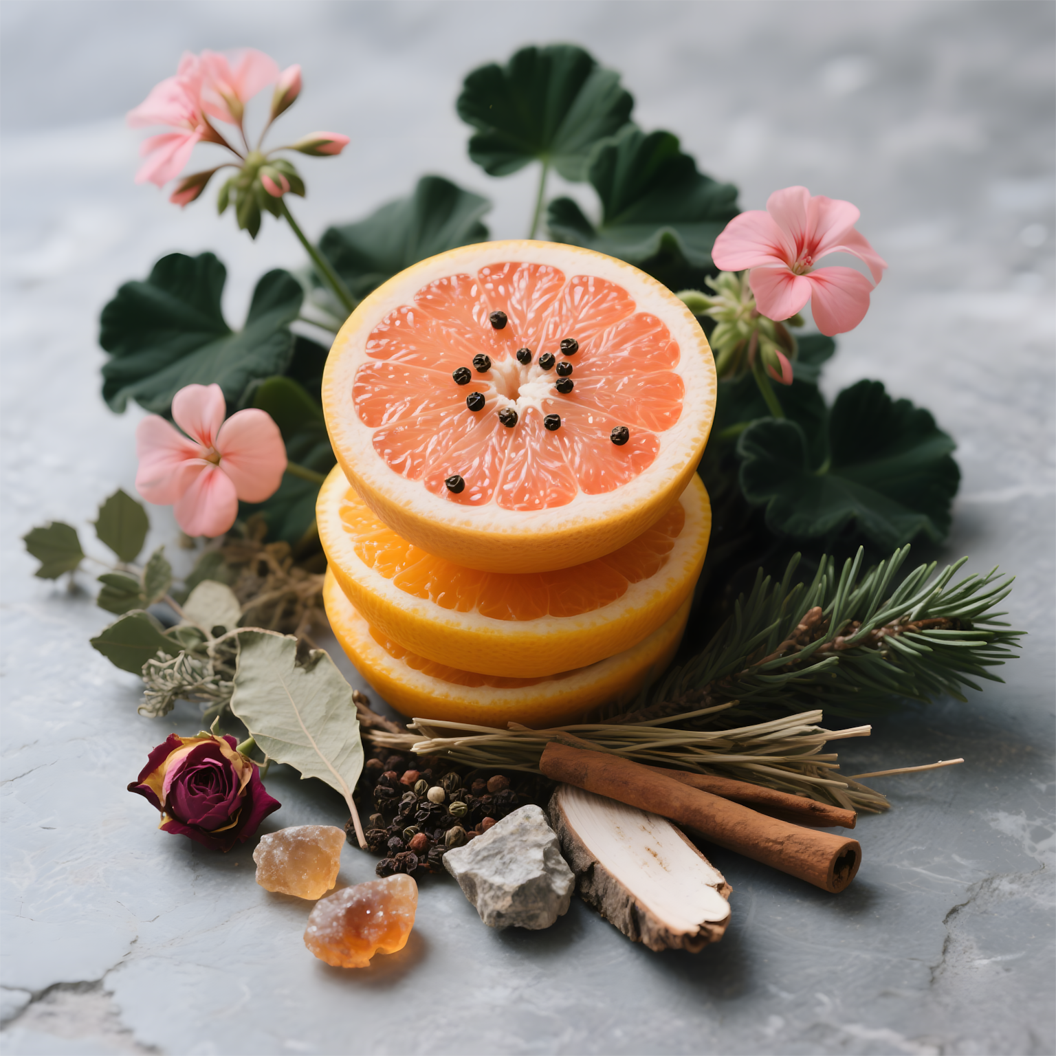 Grapefruit & Cedar Oil — Refined Woody Spice | HIQILI