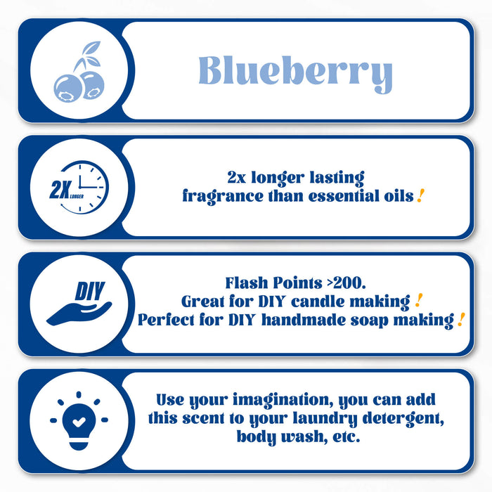 Blueberry Fragrance Oil: Perfect for DIY Projects – HIQILI Official Store